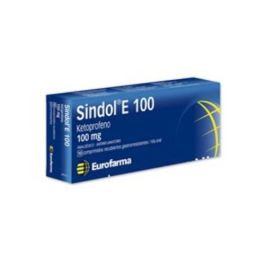 SINDOL E 100 MG 10 COMP