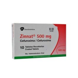 ZINNAT 500 MG 10 COMP