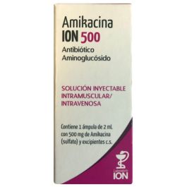 AMIKACINE 500 MG 2 ML 1 AMP
