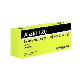 ANAFIL 120 MG 20 CAP