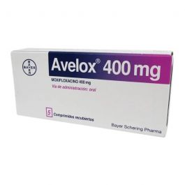 AVELOX 400 MG 5 COMP