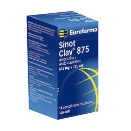 SINOT 875 MG 10 COMP