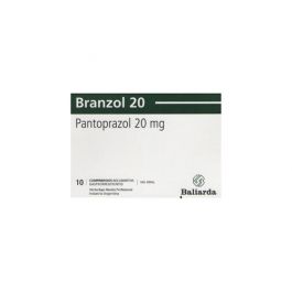 BRANZOL 20 MG 10 COMP