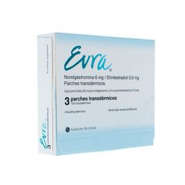 EVRA 3 PARCHES