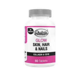 GLOW QUALIVITS X 60 TABS | SKIN, HAIR & NAILS