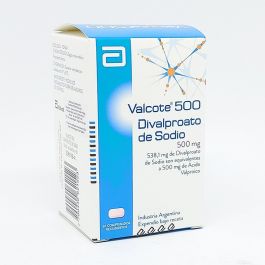 VALCOTE 500 MG 50 TAB