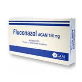 FLUCONAZOL AGAM 150 MG 2 COMP