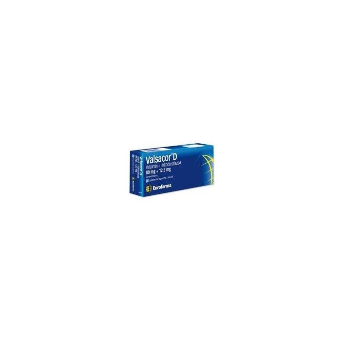 VALSACOR D 80 MG 12.5 MG 30 COMP