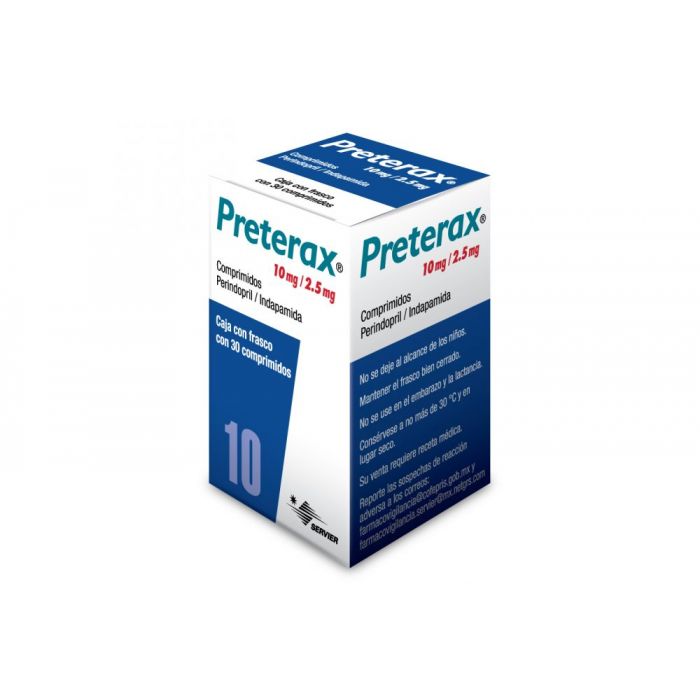 PRETERAX 10MG/2.5MG 30 COMP