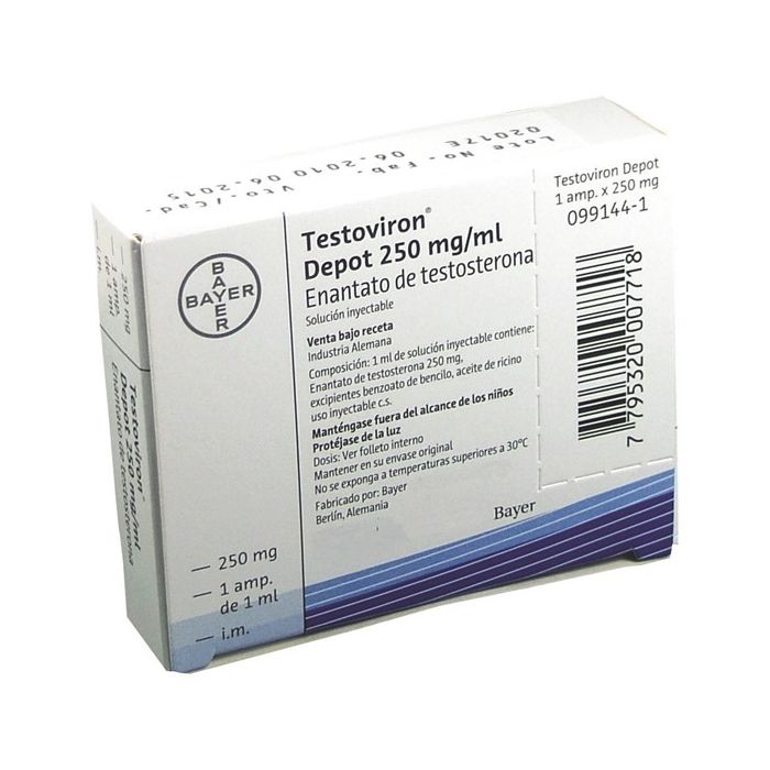 TESTOVIRON DEPOT 250 MG 1 AMP