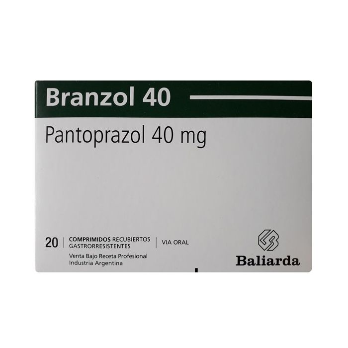 BRANZOL 40 MG 20 COMP