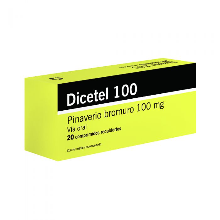 DICETEL 100 MG 20 COMP
