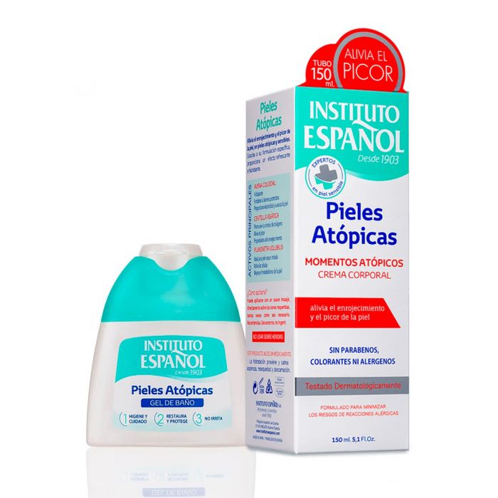 Instituto Español Pieles Atópicas Crema 150ml + Gel 100ml