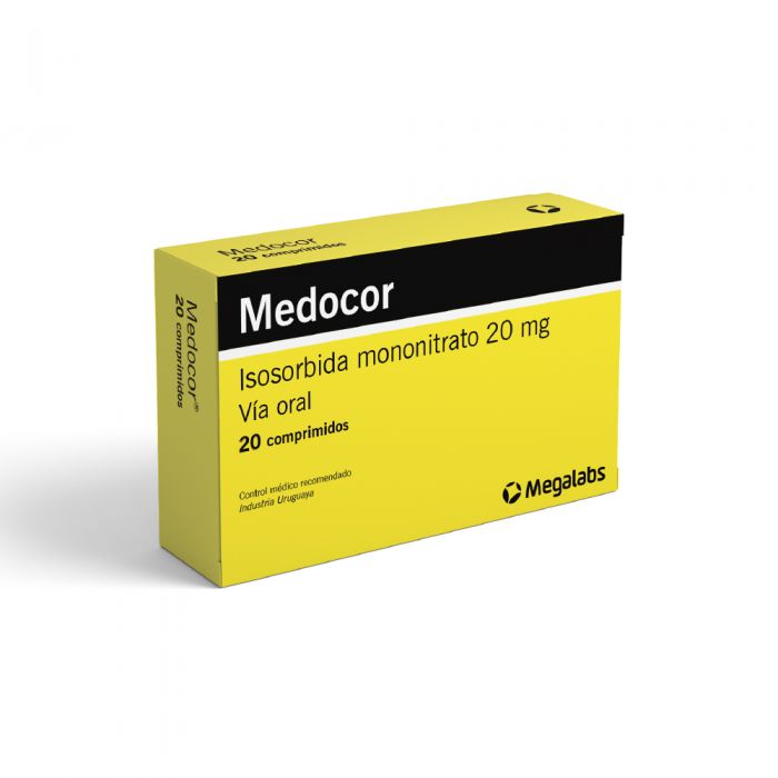 MEDOCOR 20 MG 20 COMP