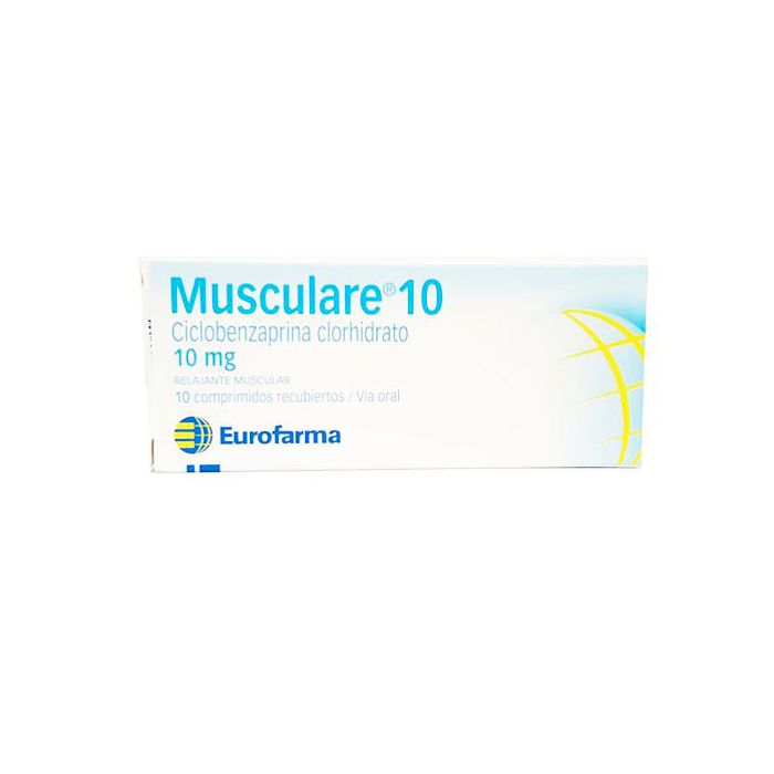 MUSCULARE 10 MG 10 COMP