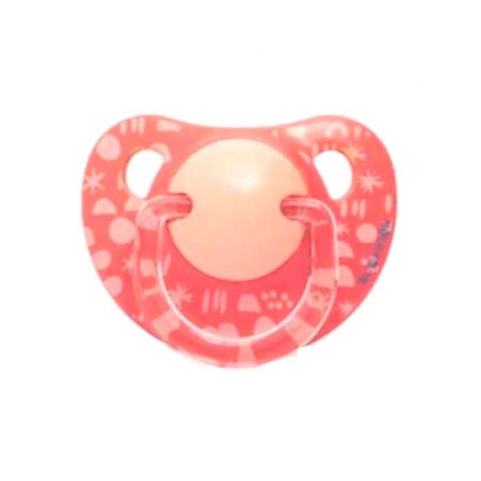 Chupete Suavinex Anatómico Silicona Rojo 0 A 6 Meses