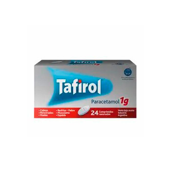 Tafirol 1000mg X 24 Comprimidos