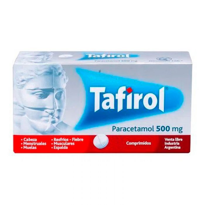Tafirol® 500mg X 10 Comprimidos (Paracetamol)